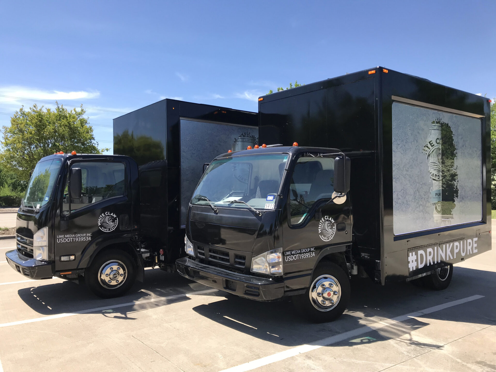 Custom Glass Box Truck Advertising — Lime Media
